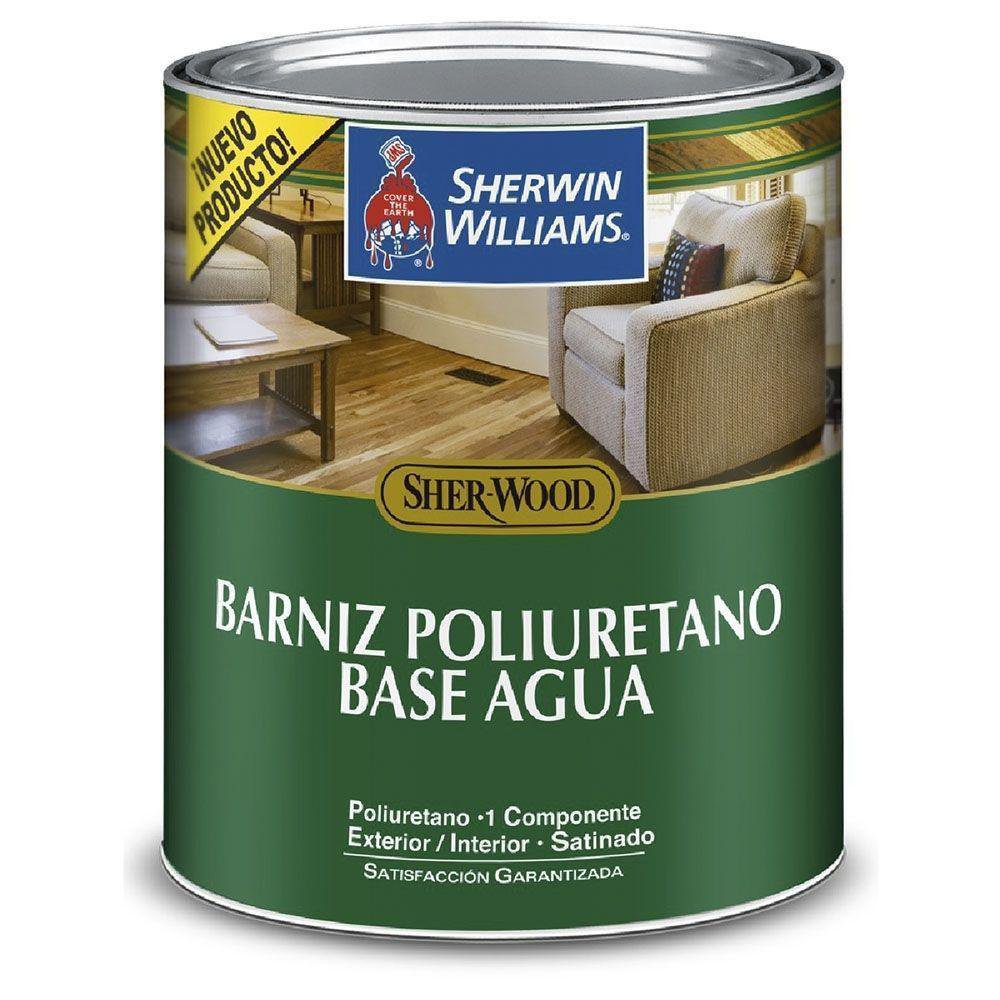 Barniz Pur Base Agua 1Gal Satin Sw - Sherwin Williams - Empresas Cemaco