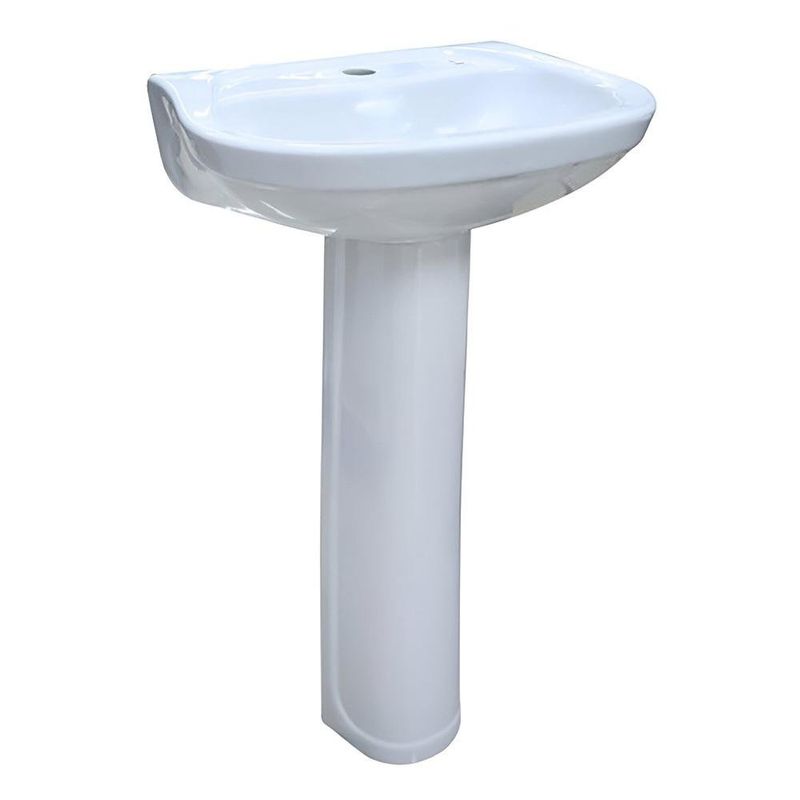 Lavamanos Acuacer Con Pedestal Blanco - Corona - Empresas Cemaco