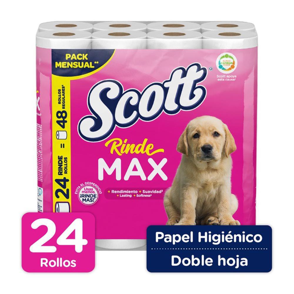 Papel Higiénico Doble Hoja Rindem de 24 Unidades - Empresas Cemaco