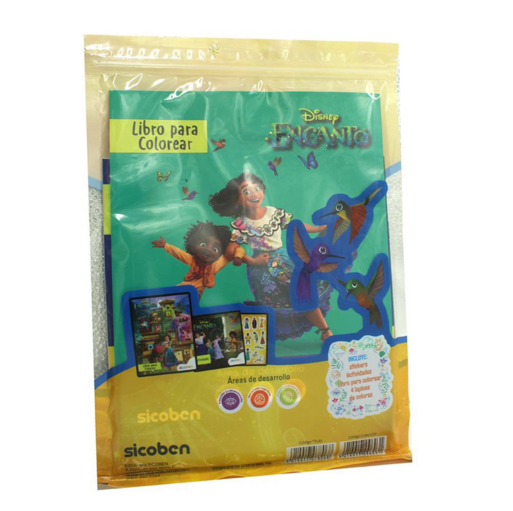 Pack de Actividades Disney Encanto con Stickers y Colores - Empresas Cemaco