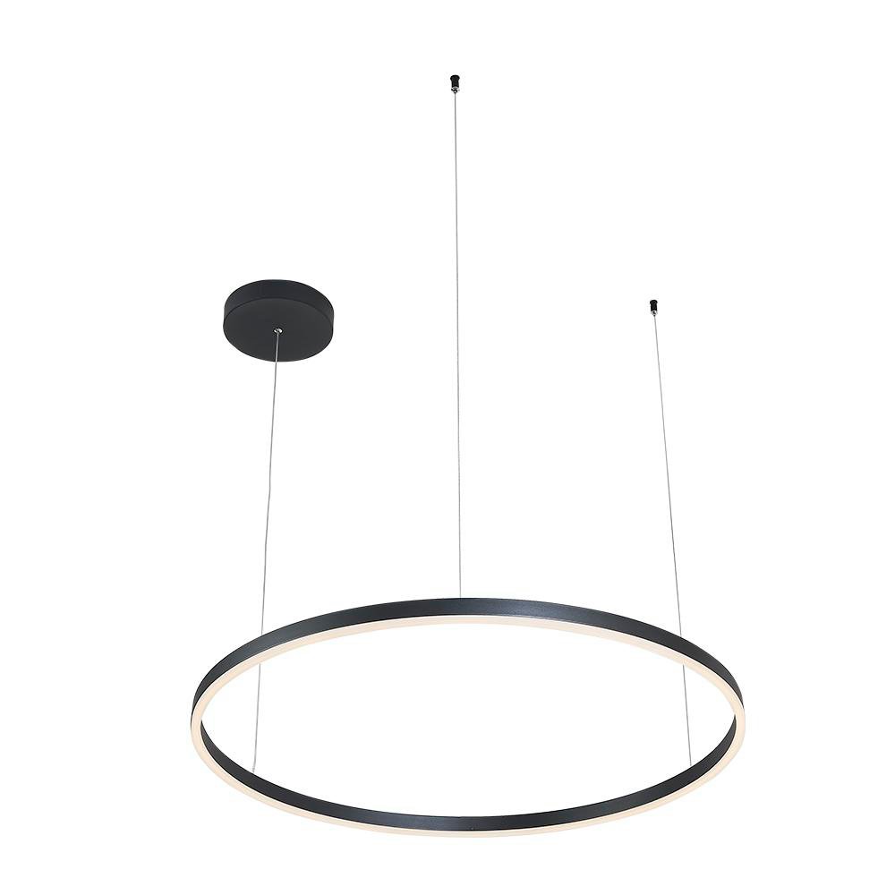 Lámpara LED Circular de Techo Negra - Empresas Cemaco