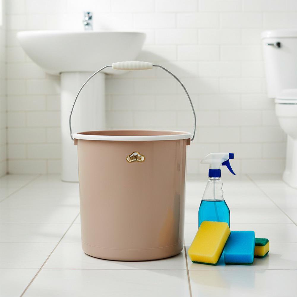 Cubeta con Tapa Café - Varias Capacidades - Empresas Cemaco