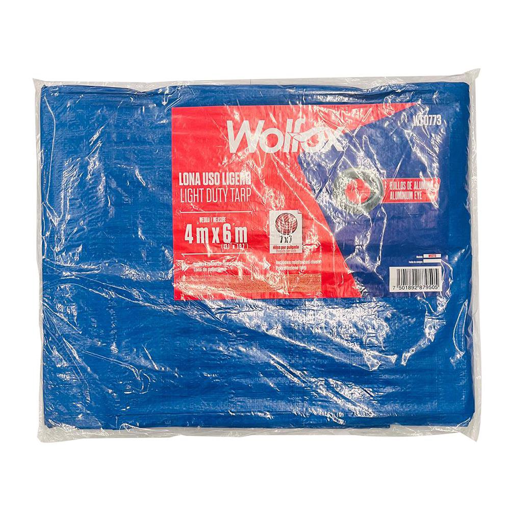 Lona Multiusos 4x6 Azul - Empresas Cemaco