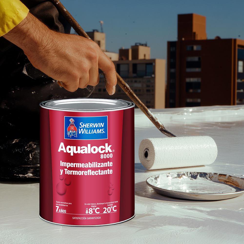 Aqualock Imper 8000 1 Gal Blanco - Empresas Cemaco