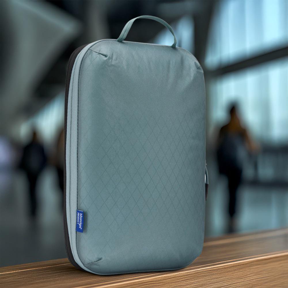 Cubo de Empaque Compresión Mediano Gris - Empresas Cemaco