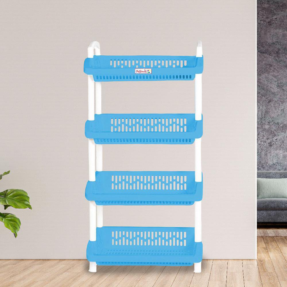 Organizador Modular Azul De 4 Niveles 38X51X101 Cm - Plastimás ...