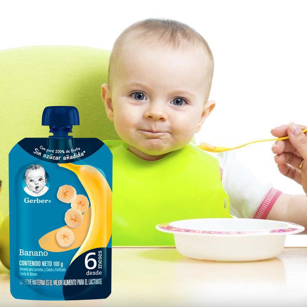 Compota De Banano En Pouch 100 G - Gerber - Empresas Cemaco