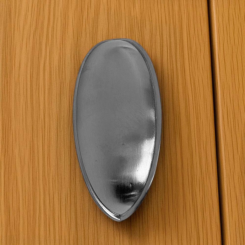 Halador de Embutir Níquel Satinado 76 Mm - Empresas Cemaco