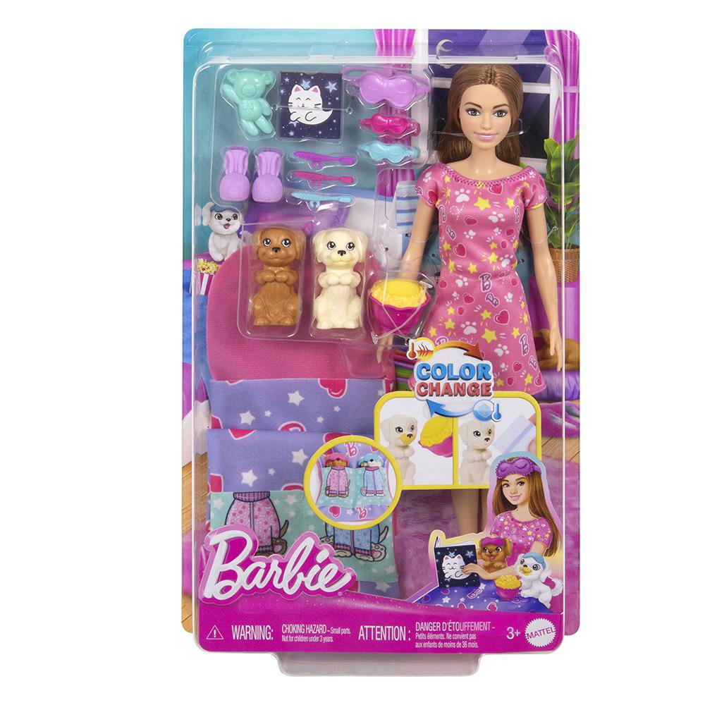 Muñeca Barbie Puppet Slumber Party - Empresas Cemaco