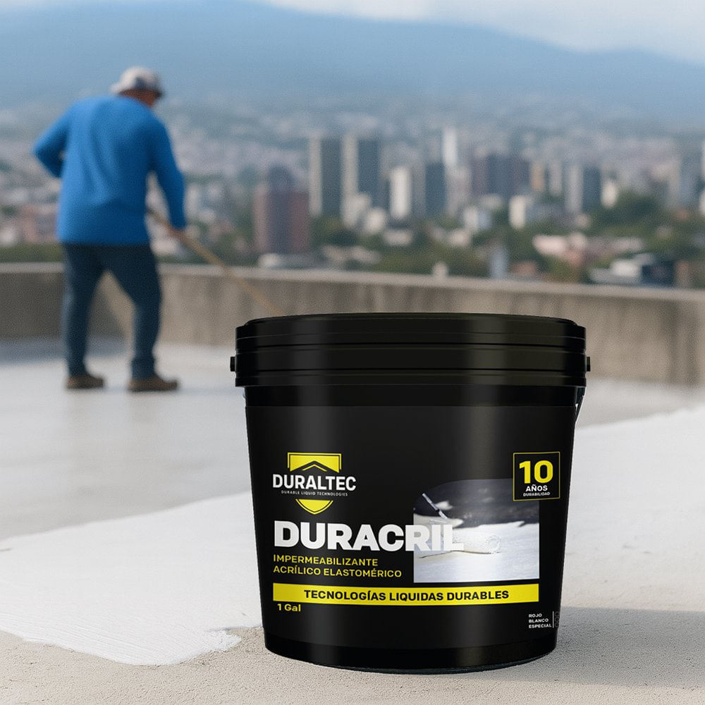 Impermeabilizante Acrílico Duracril 1 Gal Blanco - Empresas Cemaco