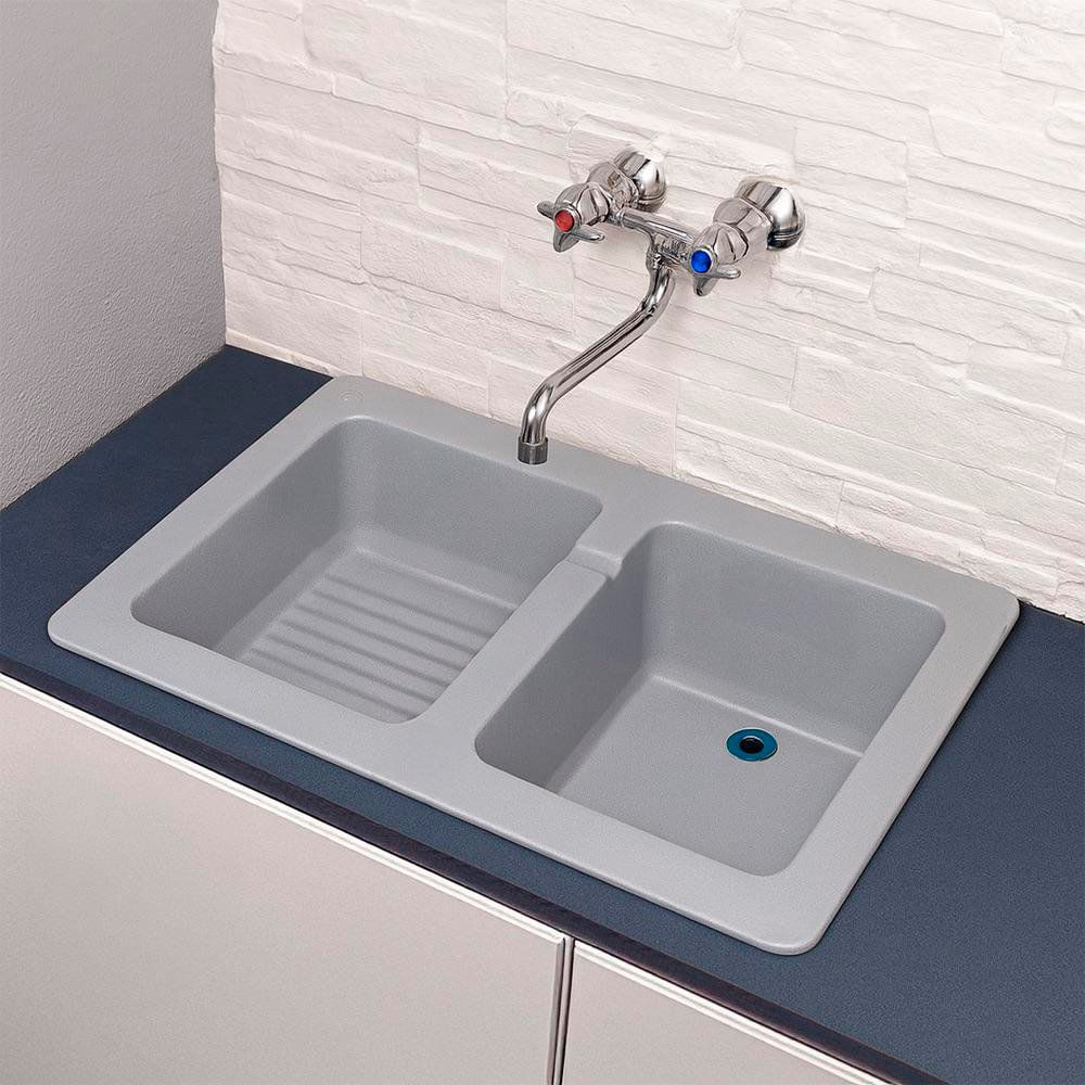 Pila Plástica 1 Lavadero De Empotrar - Talishte Varios Colores ...