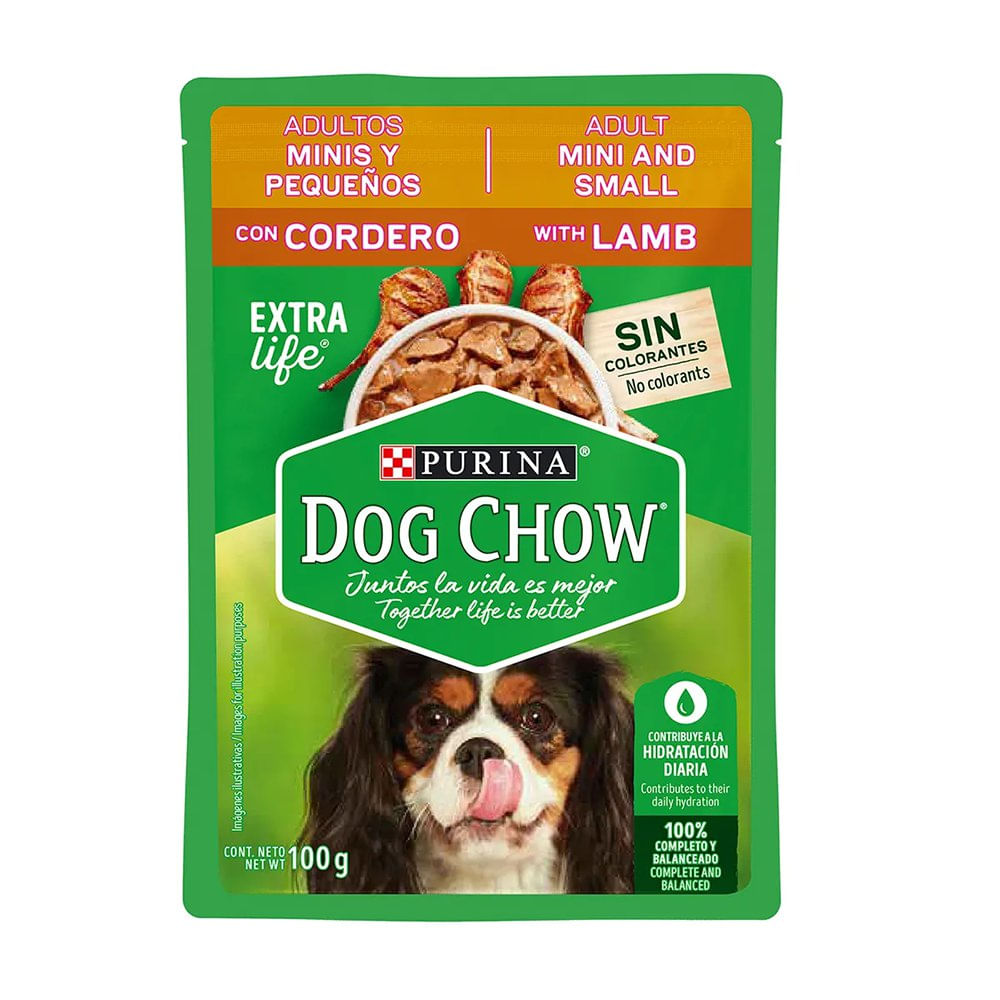 Alimento Húmedo para Perro Adulto Raza Pequeña Sabor Cordero 100 Grs ...