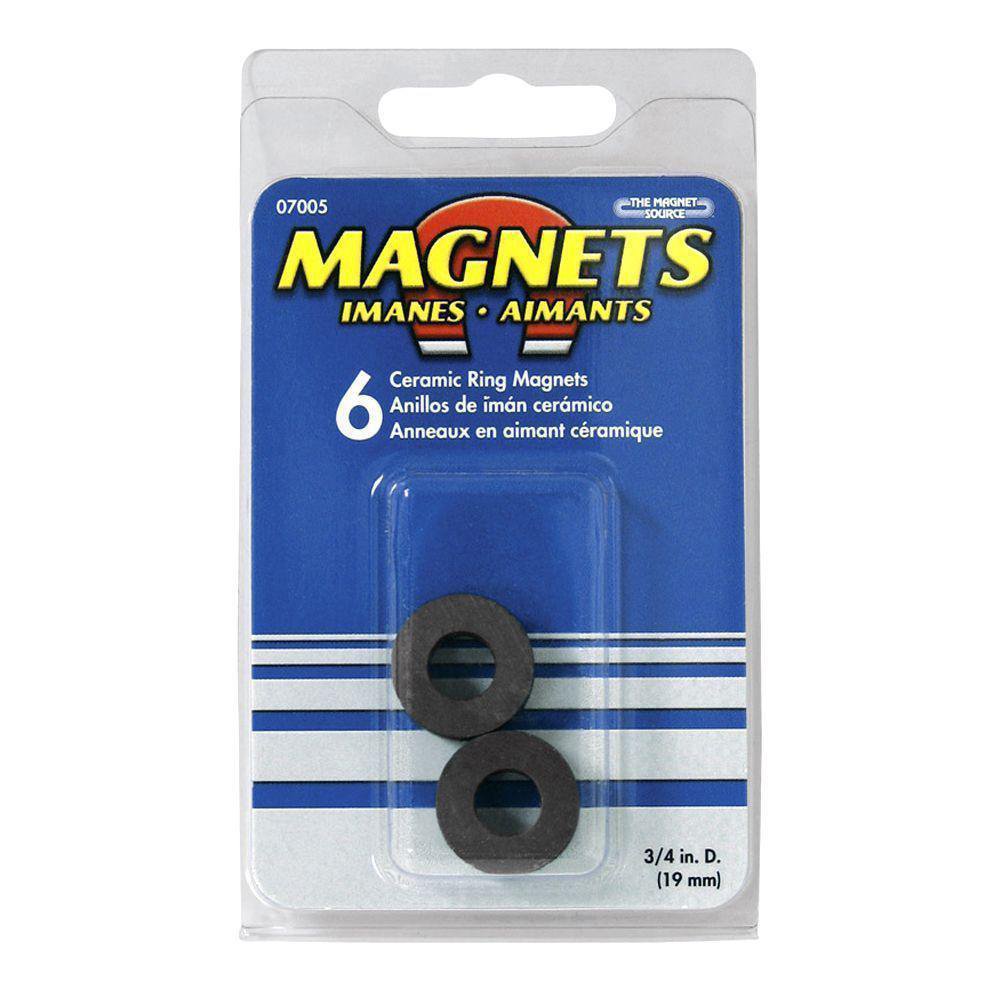 Magneto Tipo Aro De 3/4 Plg X 1/8 Plg - Master Magnetics - Empresas Cemaco