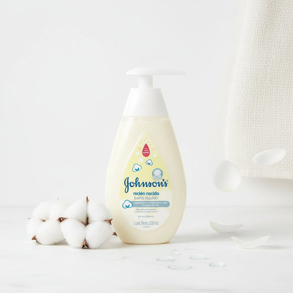 Baño Líquido Cotton Touch 200 Ml - Johnson & Johnson - Empresas Cemaco