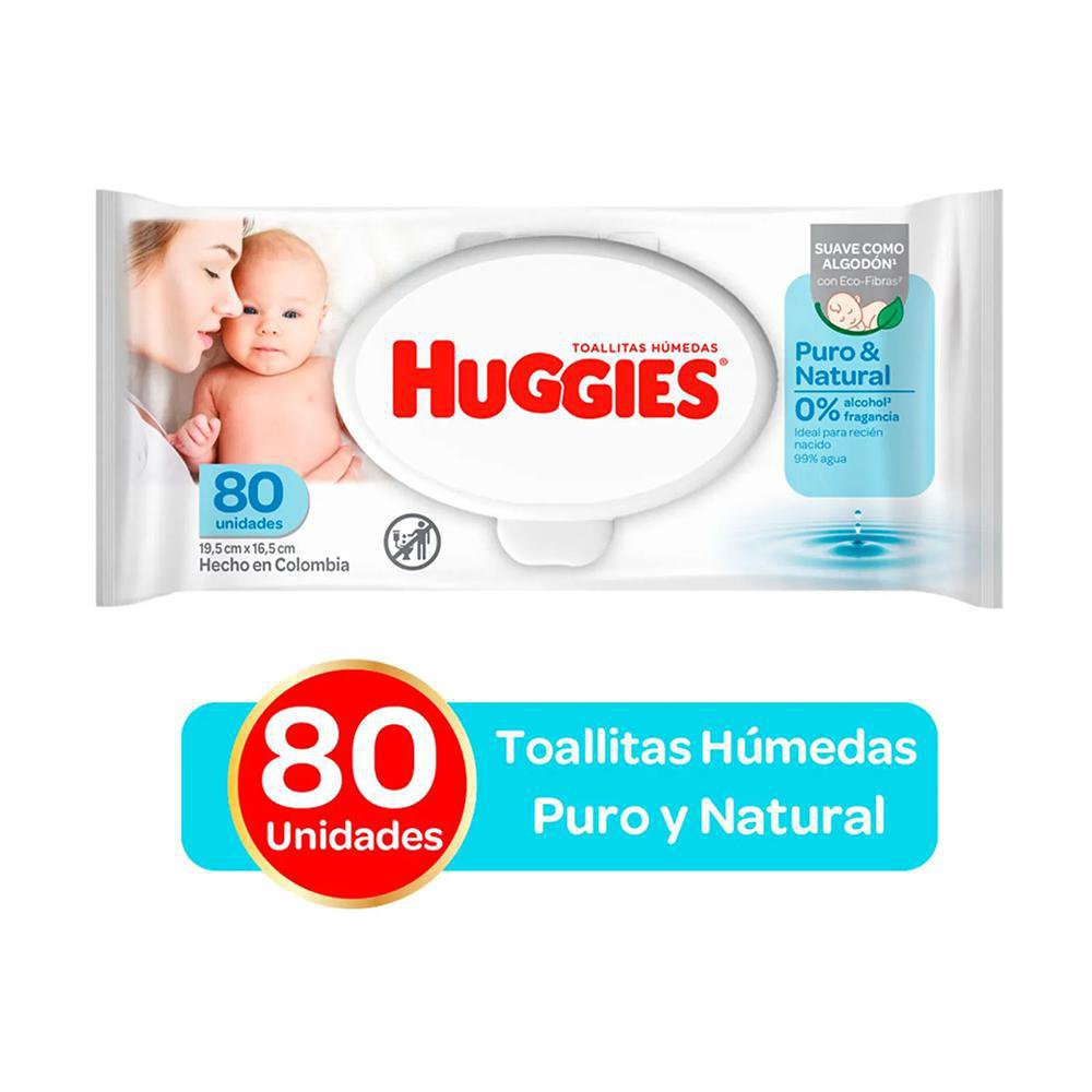 Toallitas Húmedas 80 Pzas - Huggies - Empresas Cemaco
