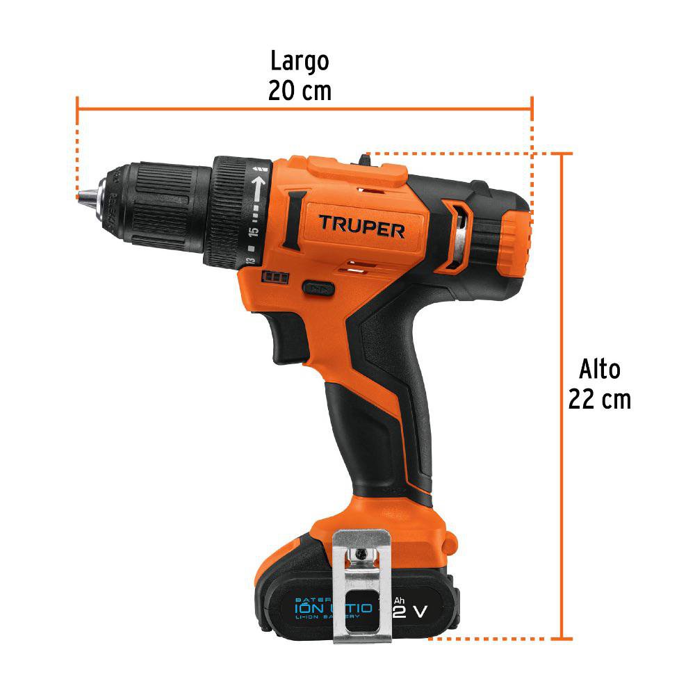 Taladro Inalámbrico Profesional 12 V de 3/8 Plg - Empresas Cemaco