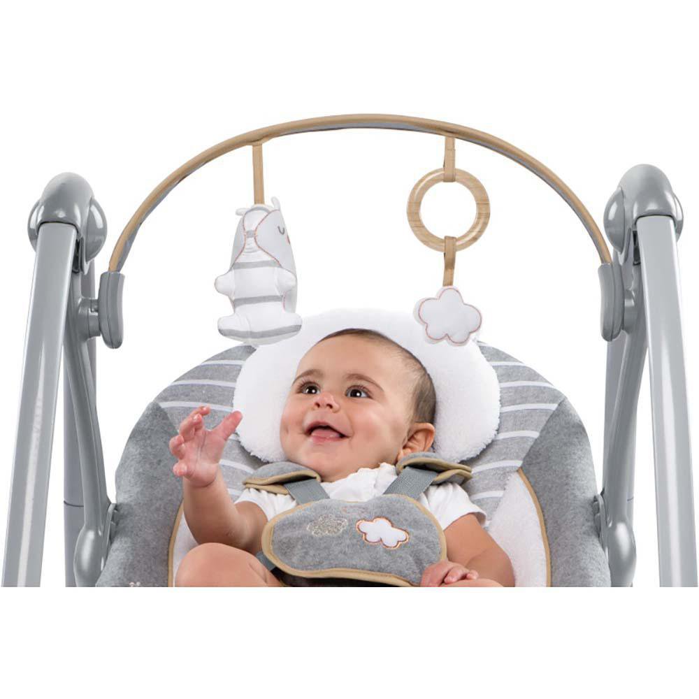 Columpio Mécete Oso Bella Gris - Ingenuity - Empresas Cemaco