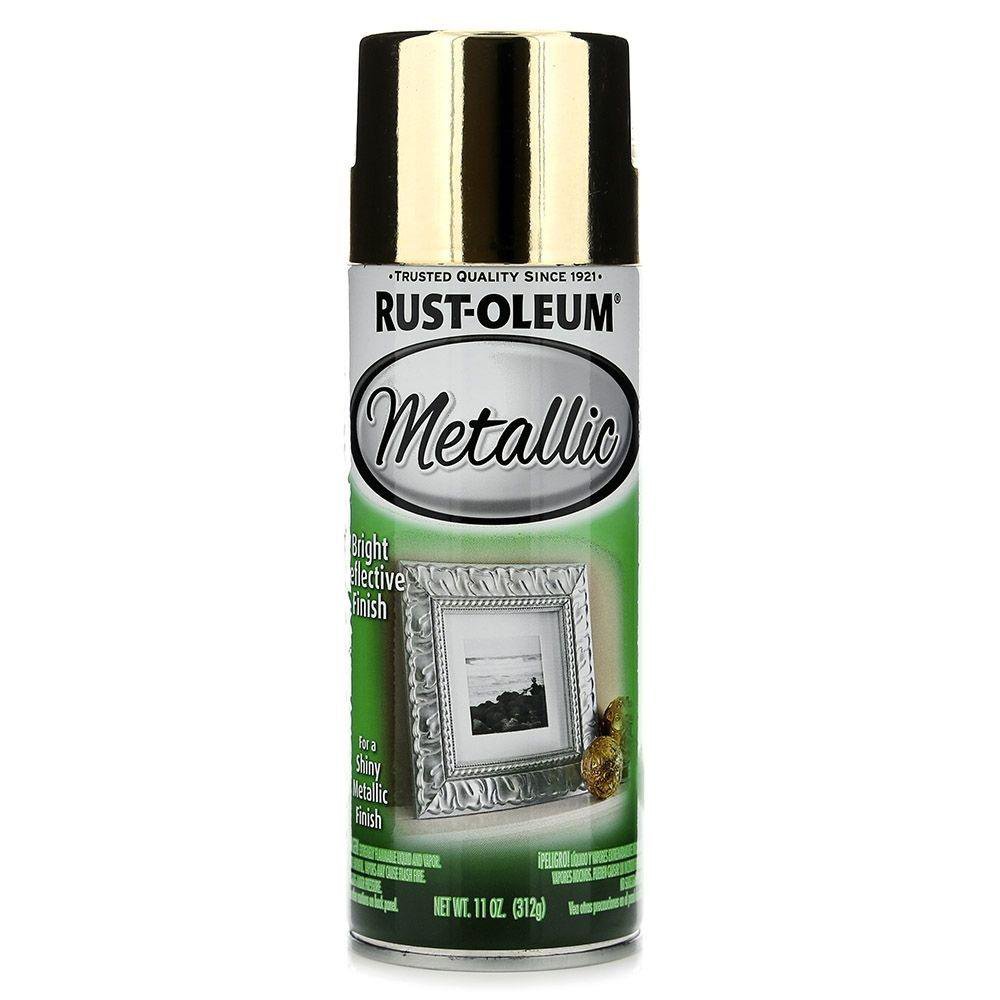 Spray Metálico Dorado 11 Oz - Empresas Cemaco