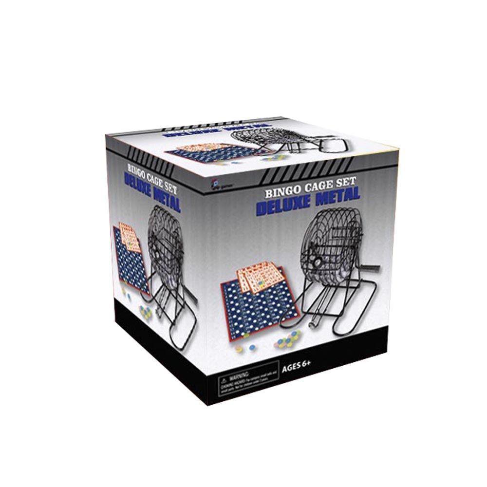 Juego de Bingo Metálico con Jaula y 75 Bolas - Empresas Cemaco