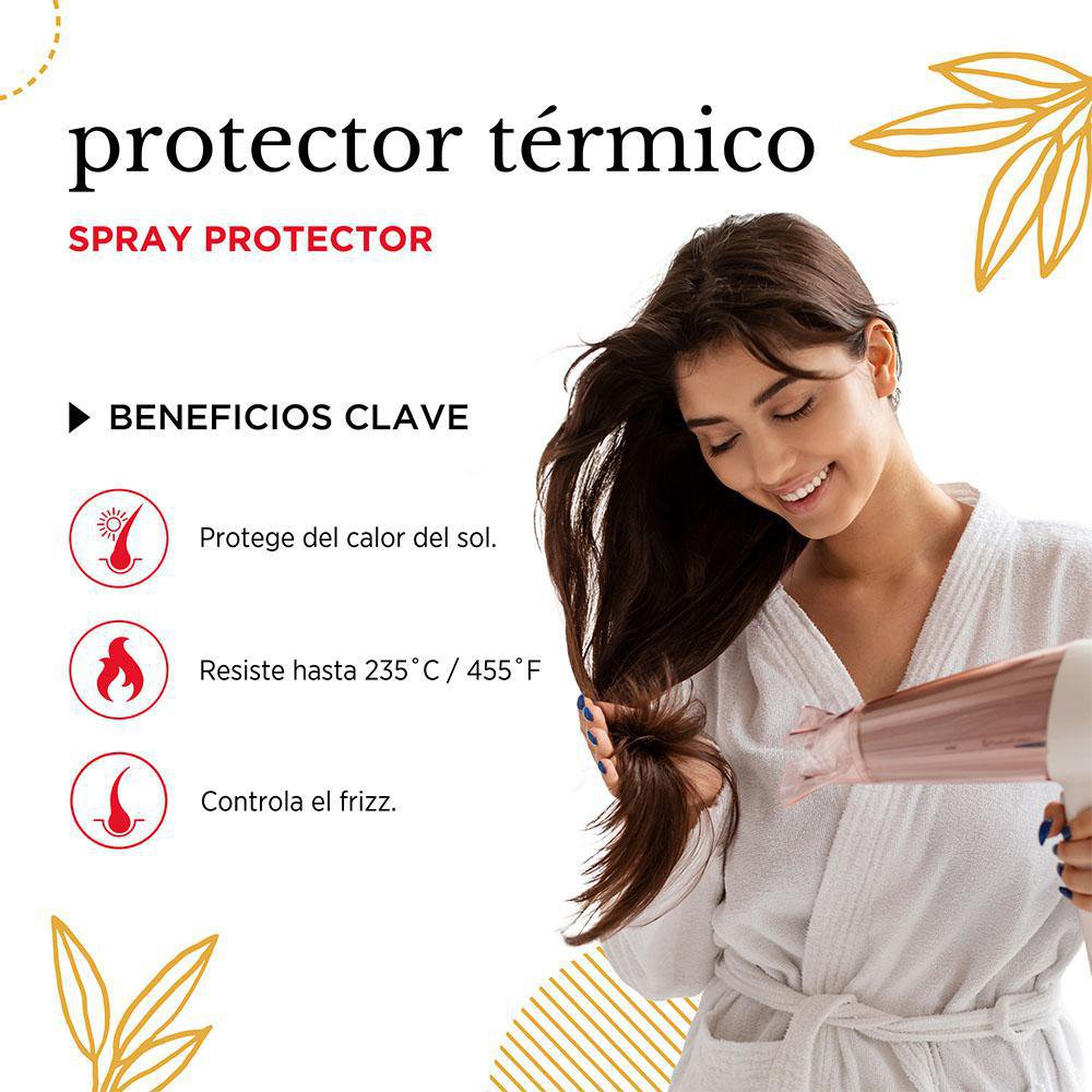 Protector Térmico Spray con Keratina Hidrolizada 240 ml - Empresas Cemaco