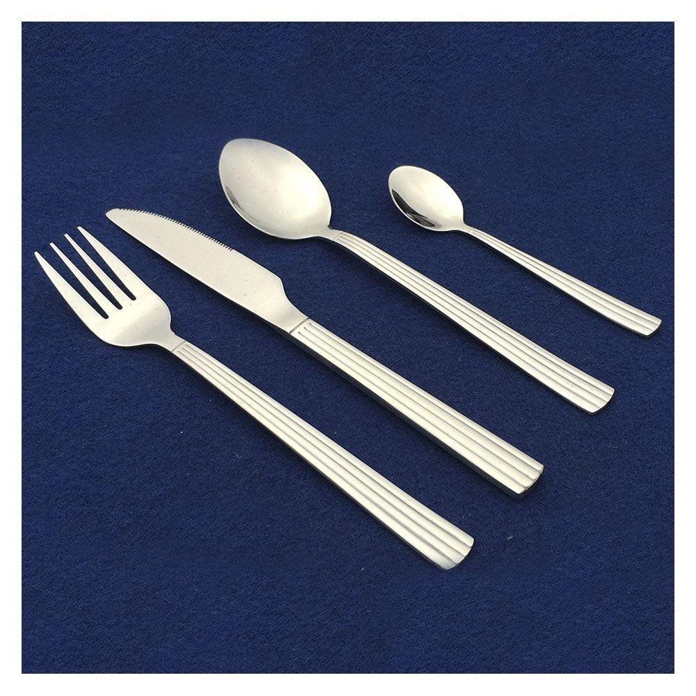 Set de Cubiertos de Acero Inoxidable - Empresas Cemaco