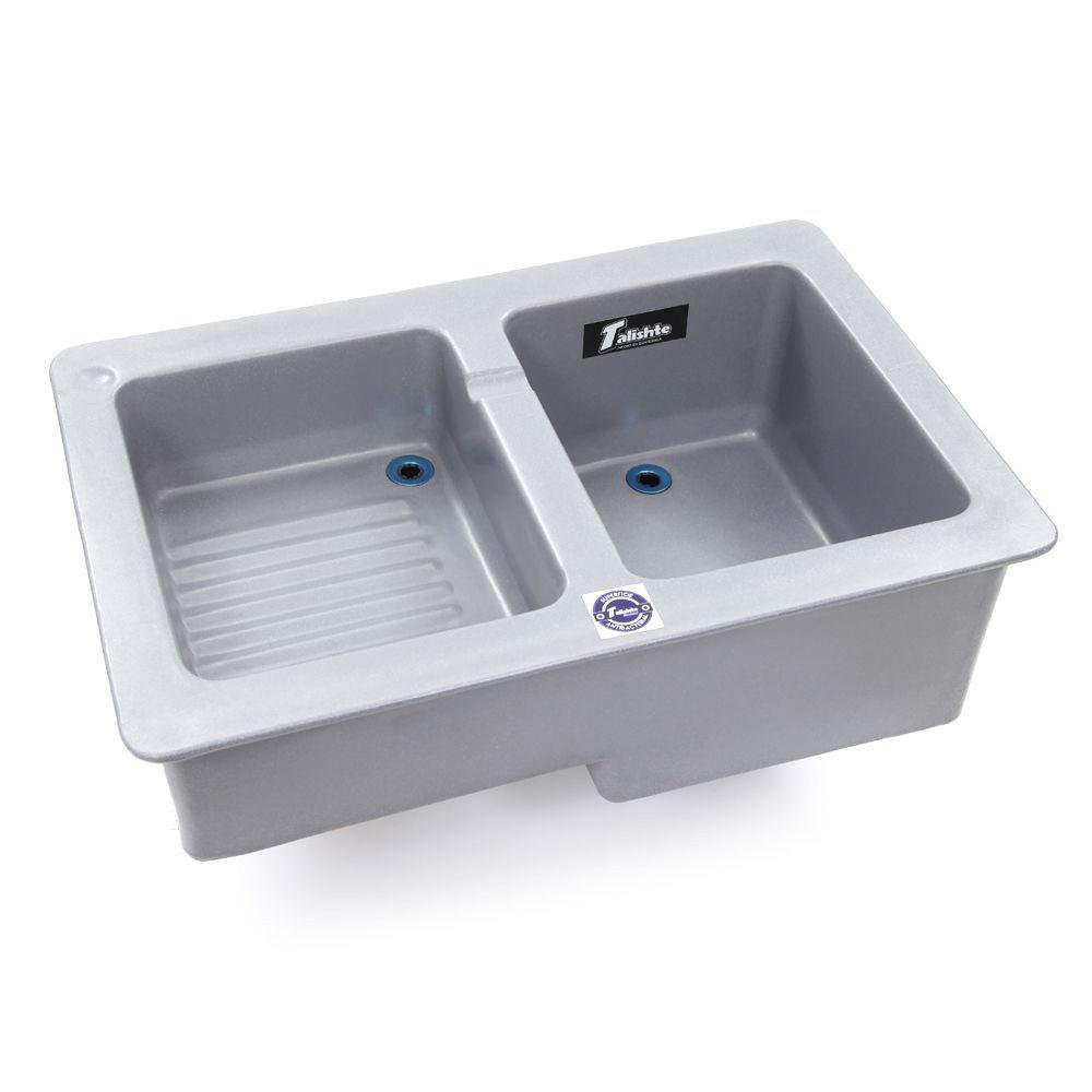 Pila Plástica 1 Lavadero De Empotrar - Talishte Varios Colores ...