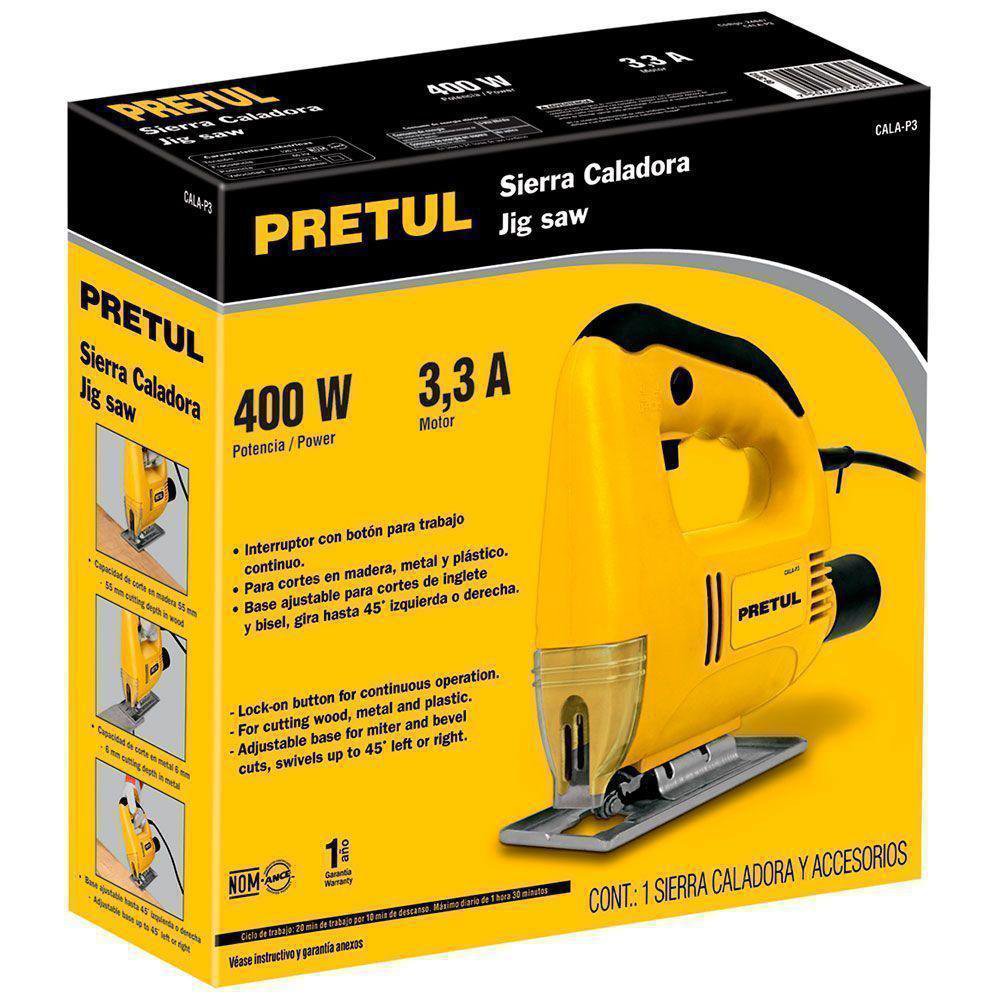 Sierra Caladora 400 Watts - Pretul - Empresas Cemaco