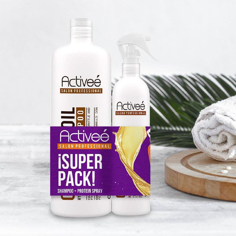 Kit Shampoo De Coco + Proteína En Spray - Activeé - Empresas Cemaco